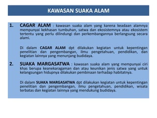 PROFIL KAWASAN KONSERVASI kota SORONG.pptx