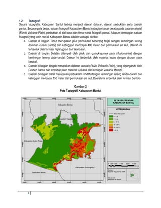 Profil kesiapsiagaan kabupaten bantul | PDF
