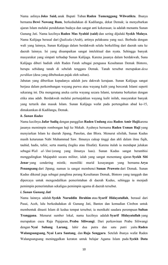 Profil kh ahmad dahlan | DOCX