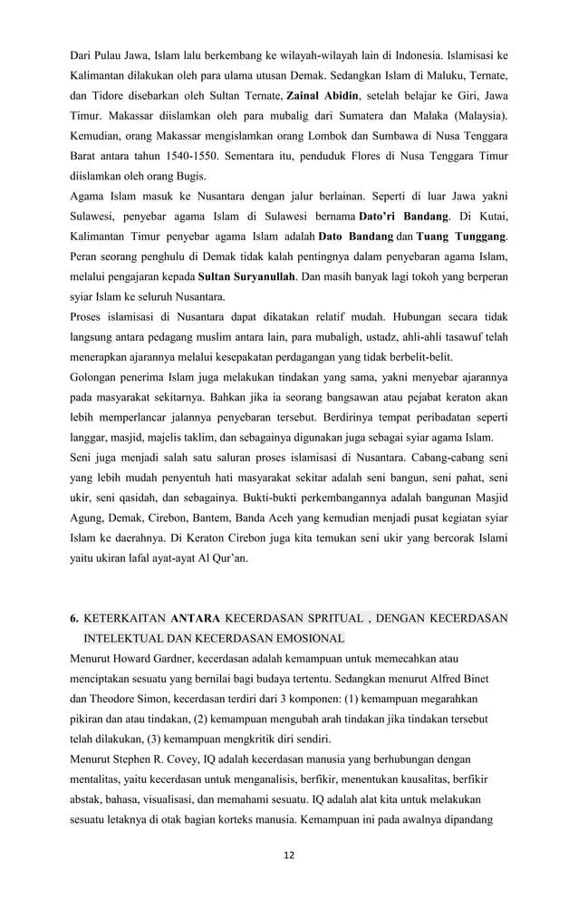 Profil kh ahmad dahlan | DOCX