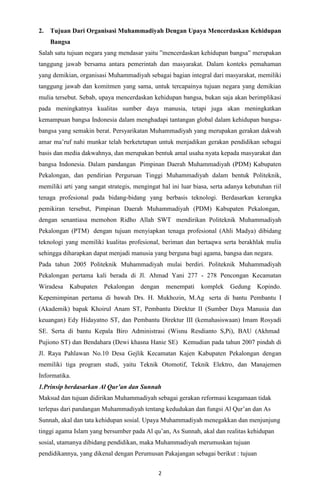 Profil kh ahmad dahlan | DOCX