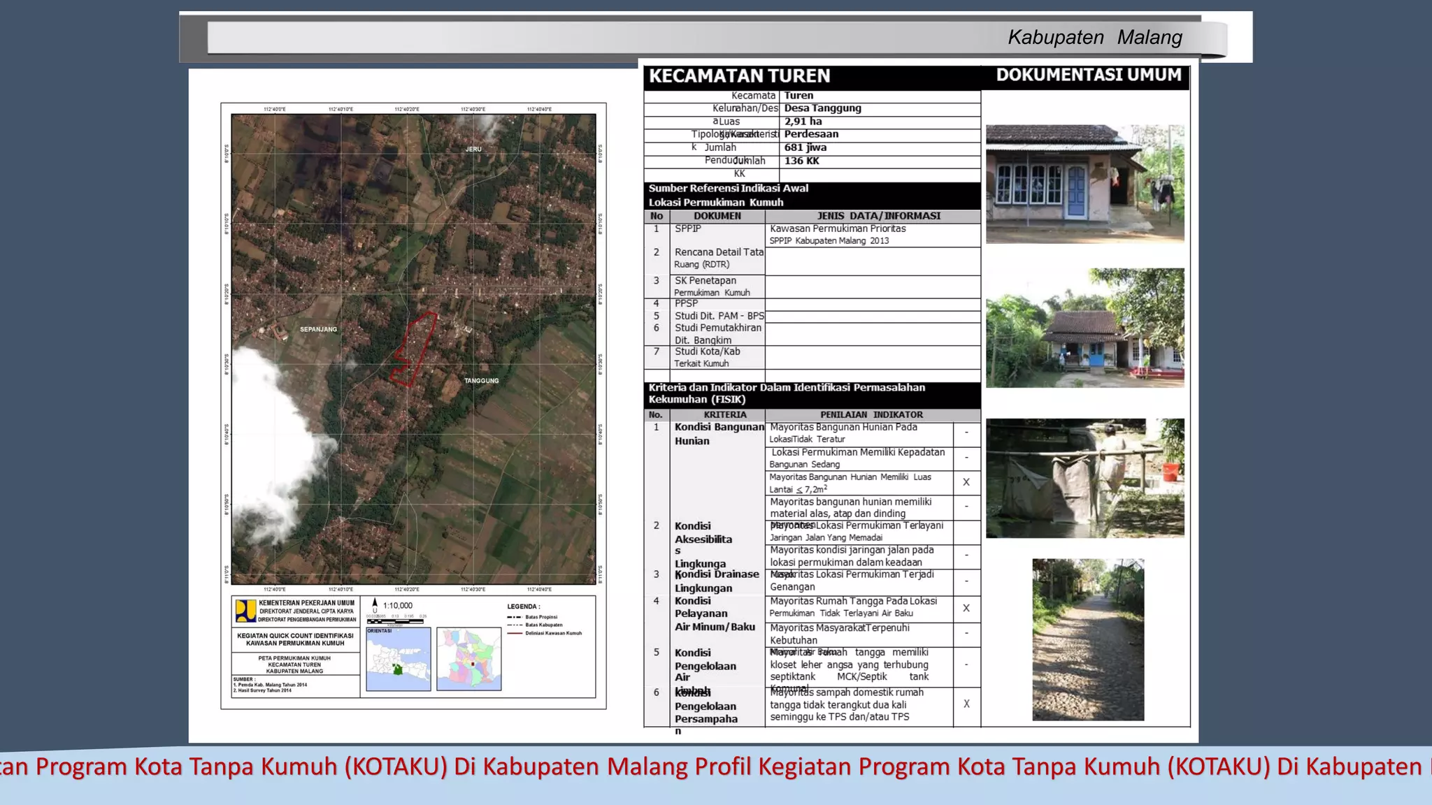 Profil KOTAKU Kabupaten Malang | PDF