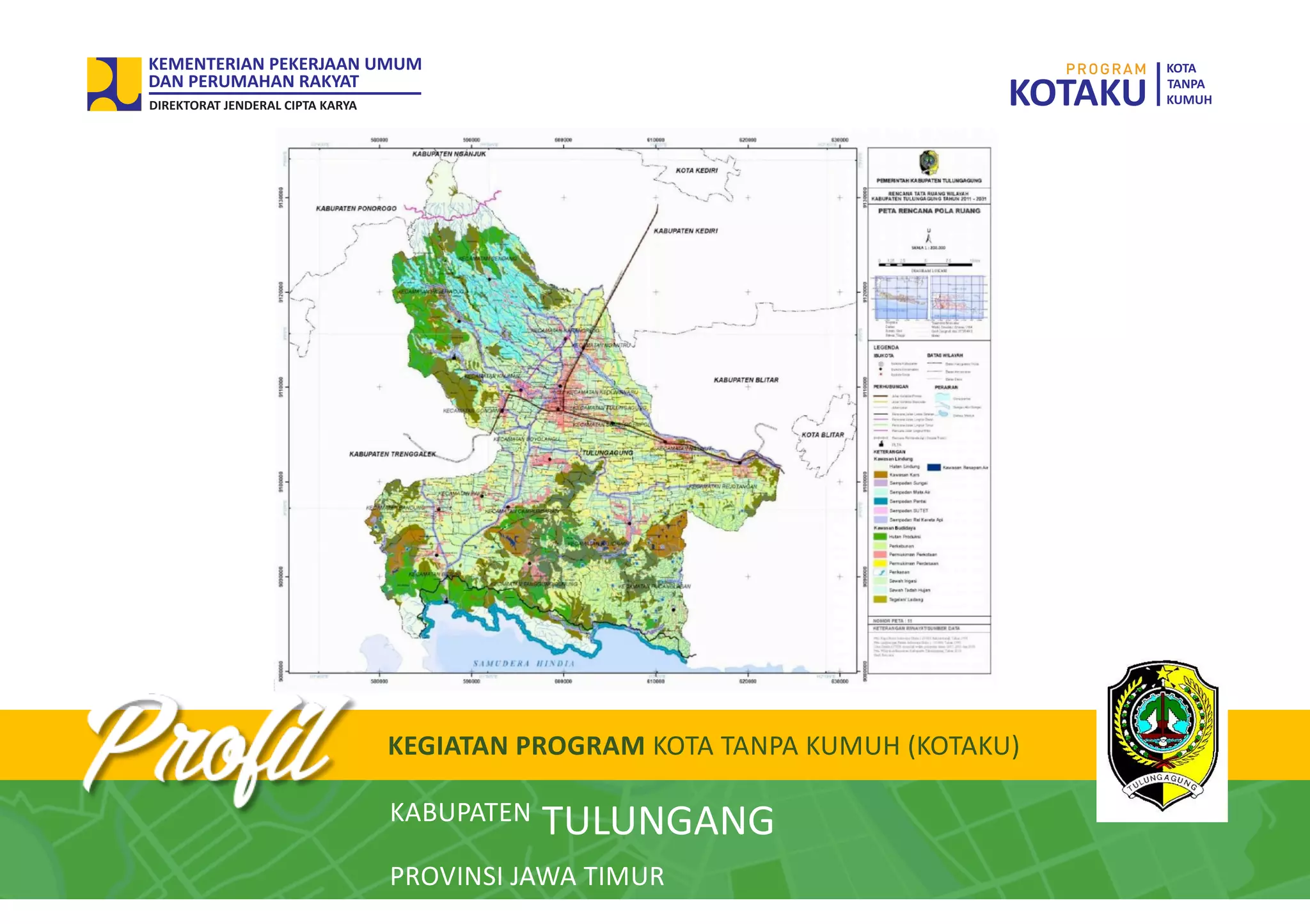 Profil KOTAKU Kabupaten Tulungagung | PDF