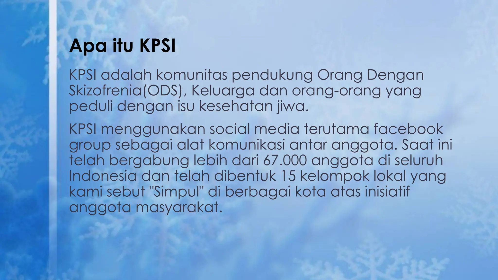Profil KPSI dipresentasikan di Perhimpunan Pelajar Indonesia Jepang ...