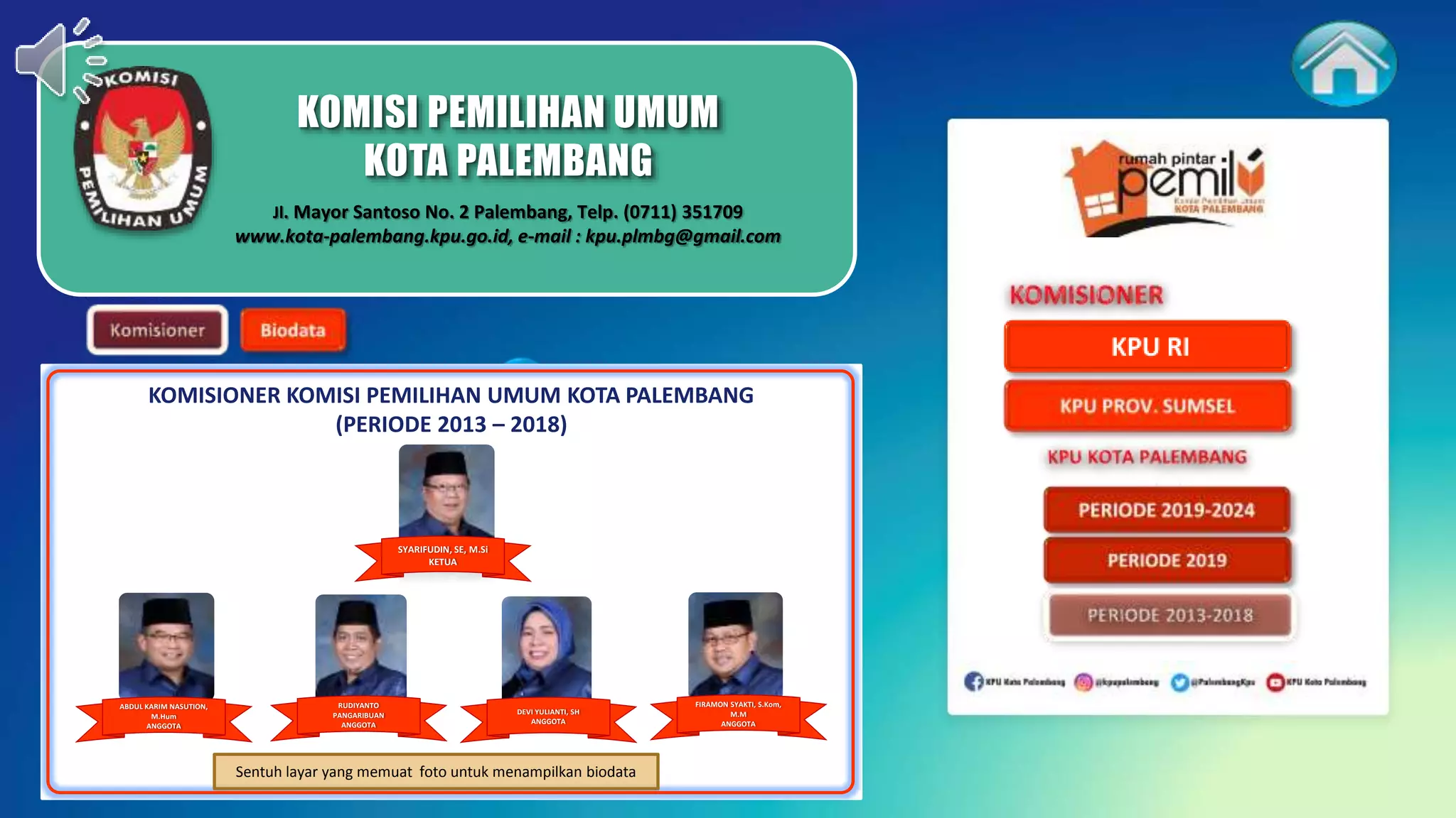 Profil KPU Kota Palembang | PPTX