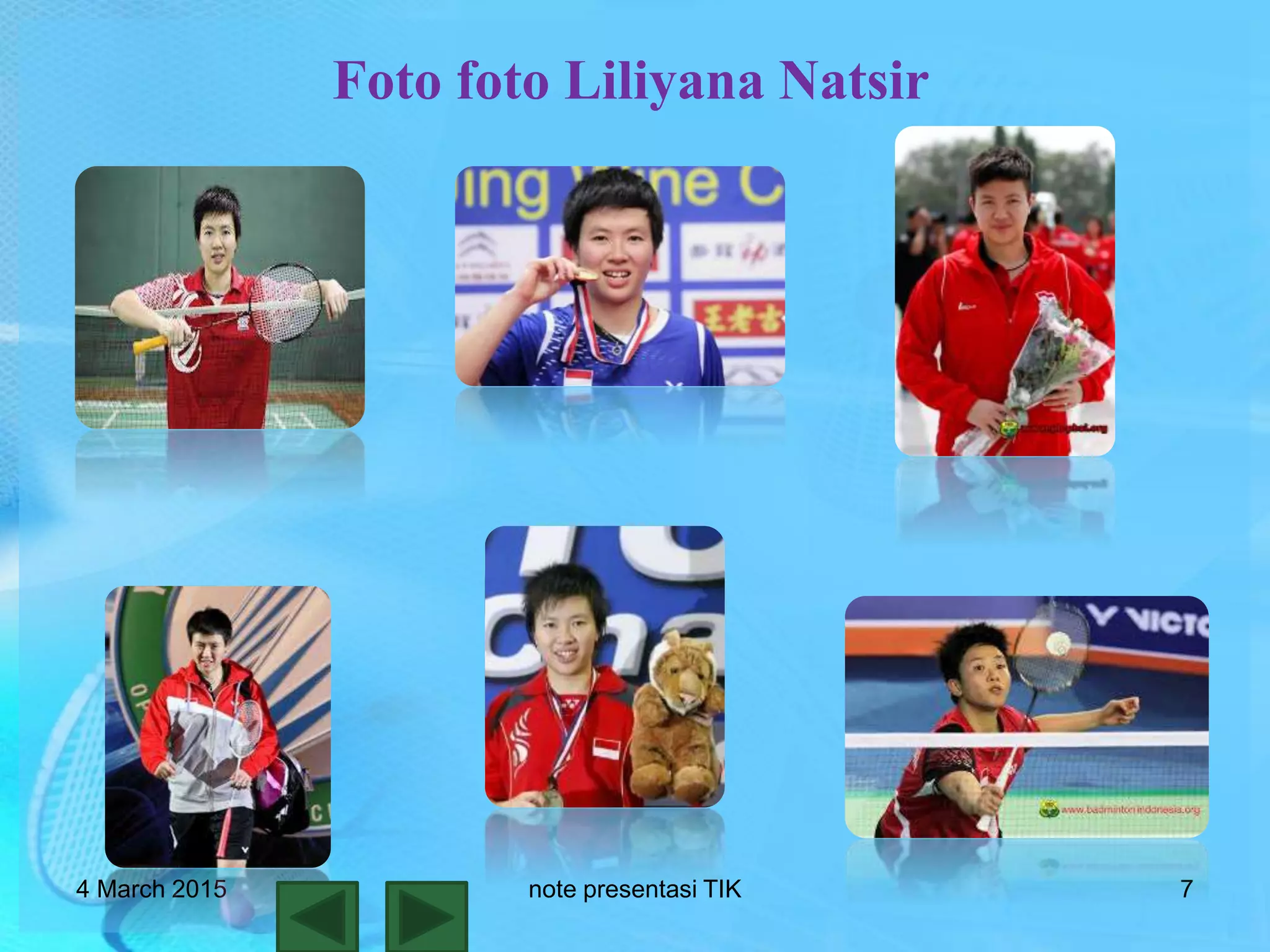 Profil liliyana natsir (butet) | PPT