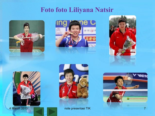 Profil liliyana natsir (butet) | PPT