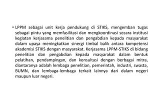 PROFIL Lembaga Penelitian dan Pengabdian Kampus .pptx