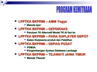 Profil lpptka bkprmi pusat | PPT