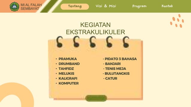 Profil Madrasah Ibtidaiyah AL FALAH_2023 | PPT