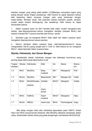 Profil mangan mn | DOCX