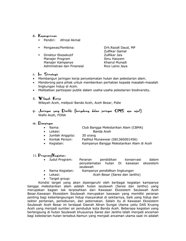 Profil mapayah 08 | DOC