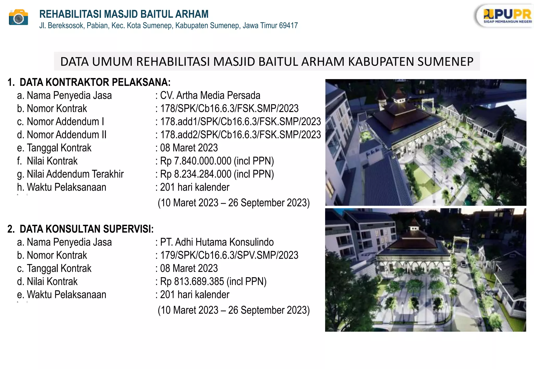 PROFIL MASJID BAITUL ARHAM KABUPATEN SUMENEP.pptx