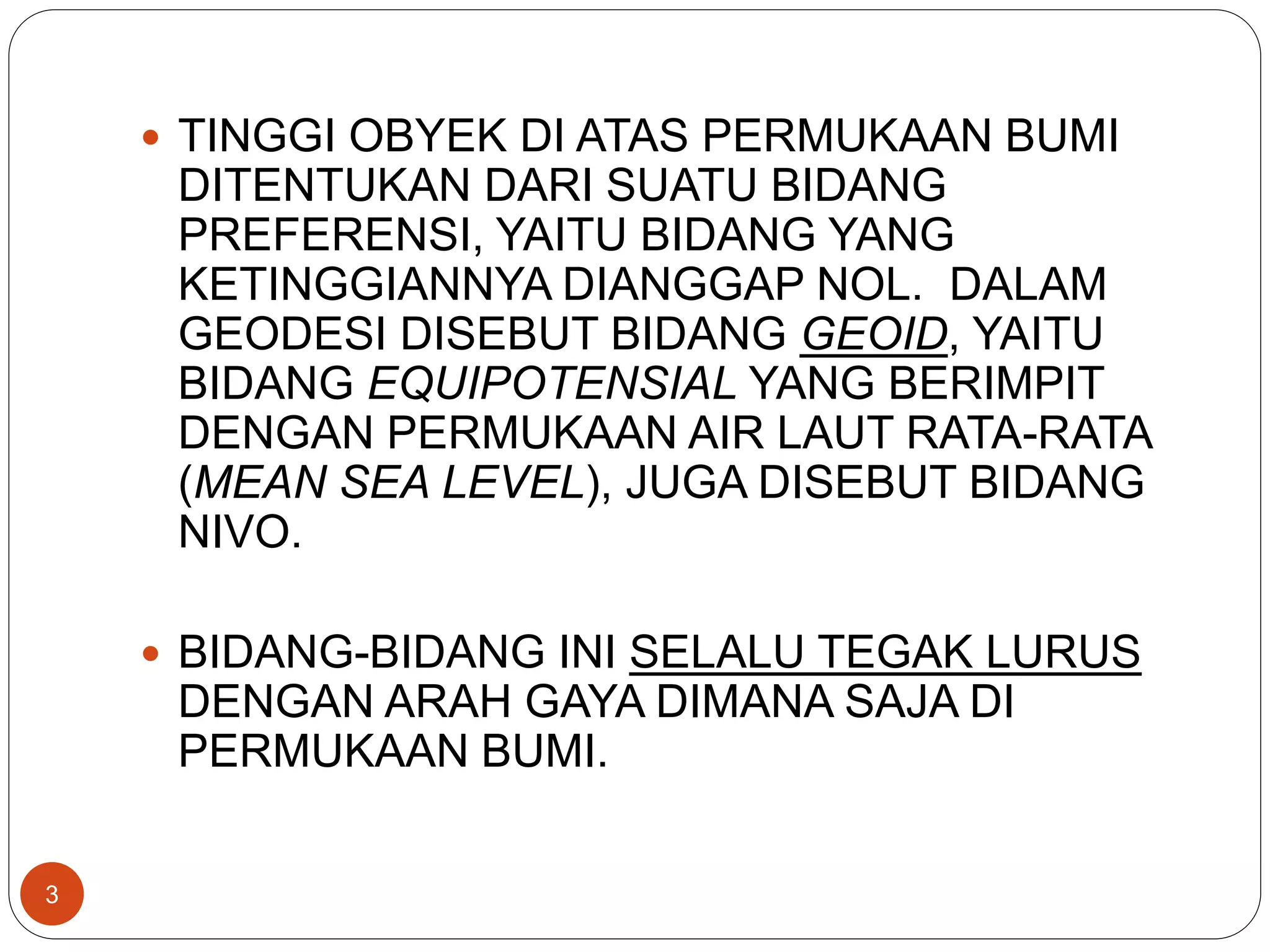 Profil memanjang dan melintang (sifat datar) | PPTX