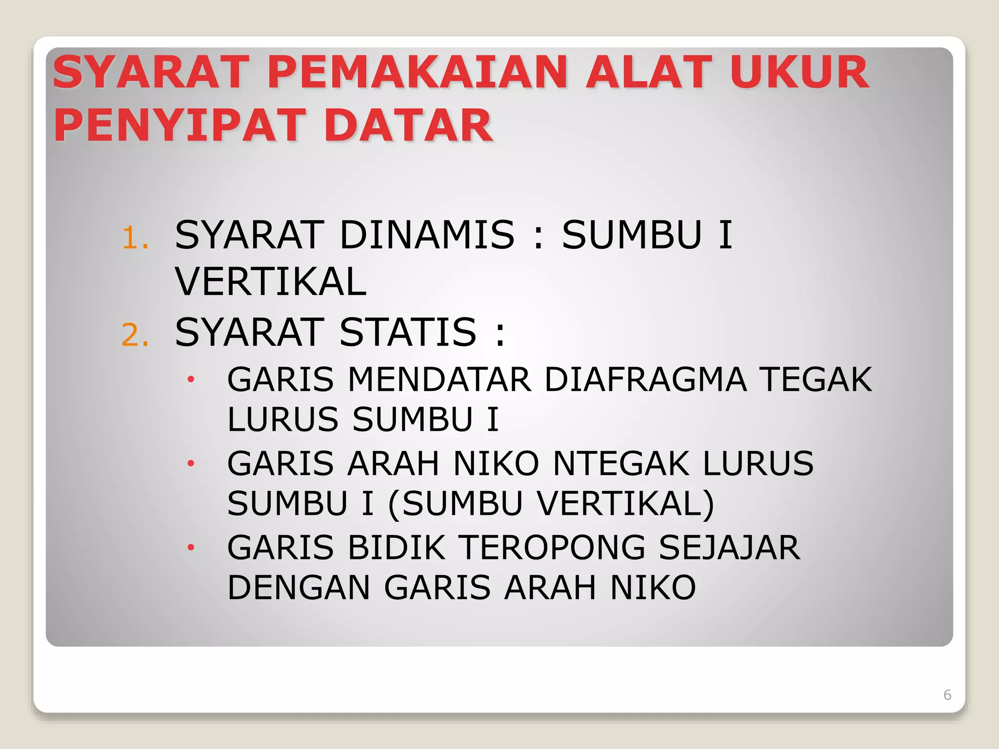 Profil memanjang dan melintang (sifat datar) | PPTX