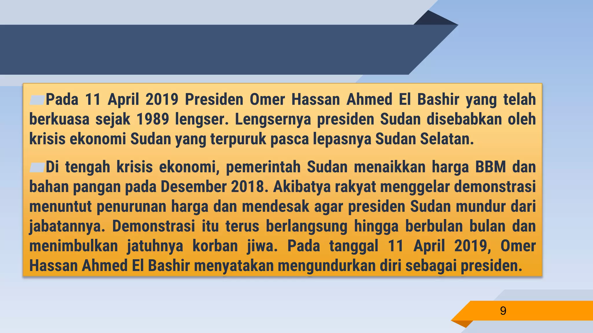 Sudan Geography (Profil Negara Sudan) | PPTX