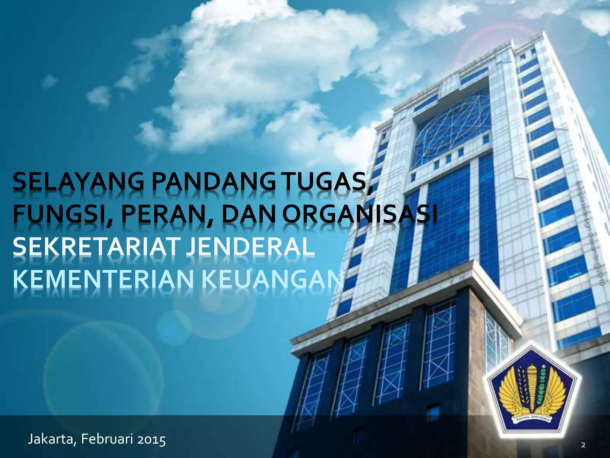 Profil Organisasi Sekretariat Jenderal - Biro Organisasi dan ...