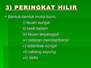 Profil panjang dan profil rentas sungai | PPT