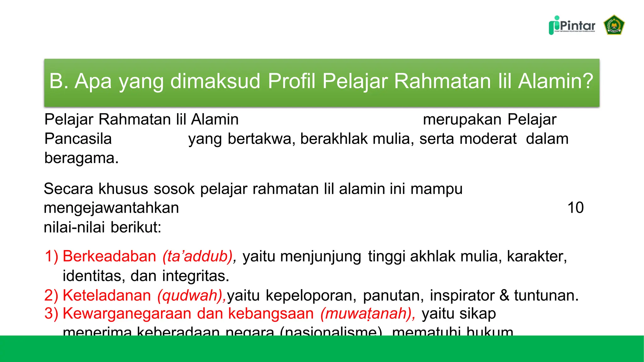 PROFIL PELAJAR PANCASILA DAN PELAJAR RAHMATAN LIL ALAMIN.pptx