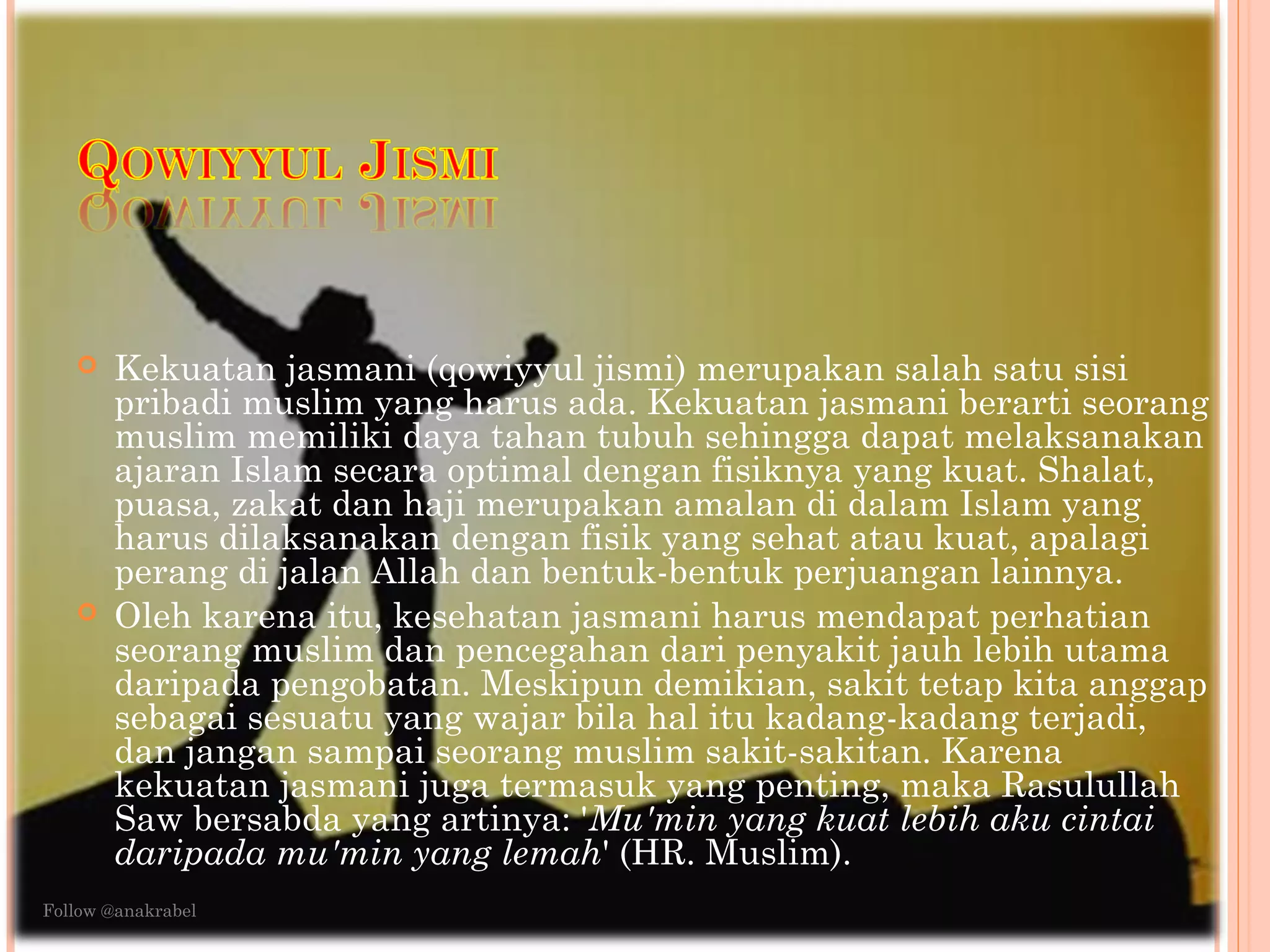 Profil Pribadi Muslim | PPT