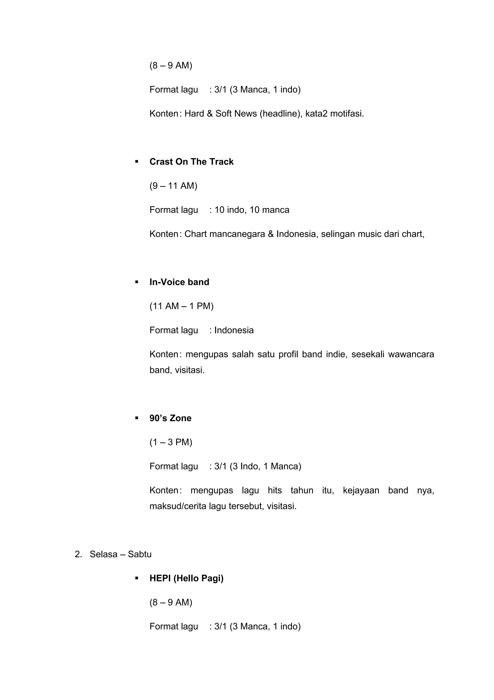 Profil radio komunitas crast fm | PDF