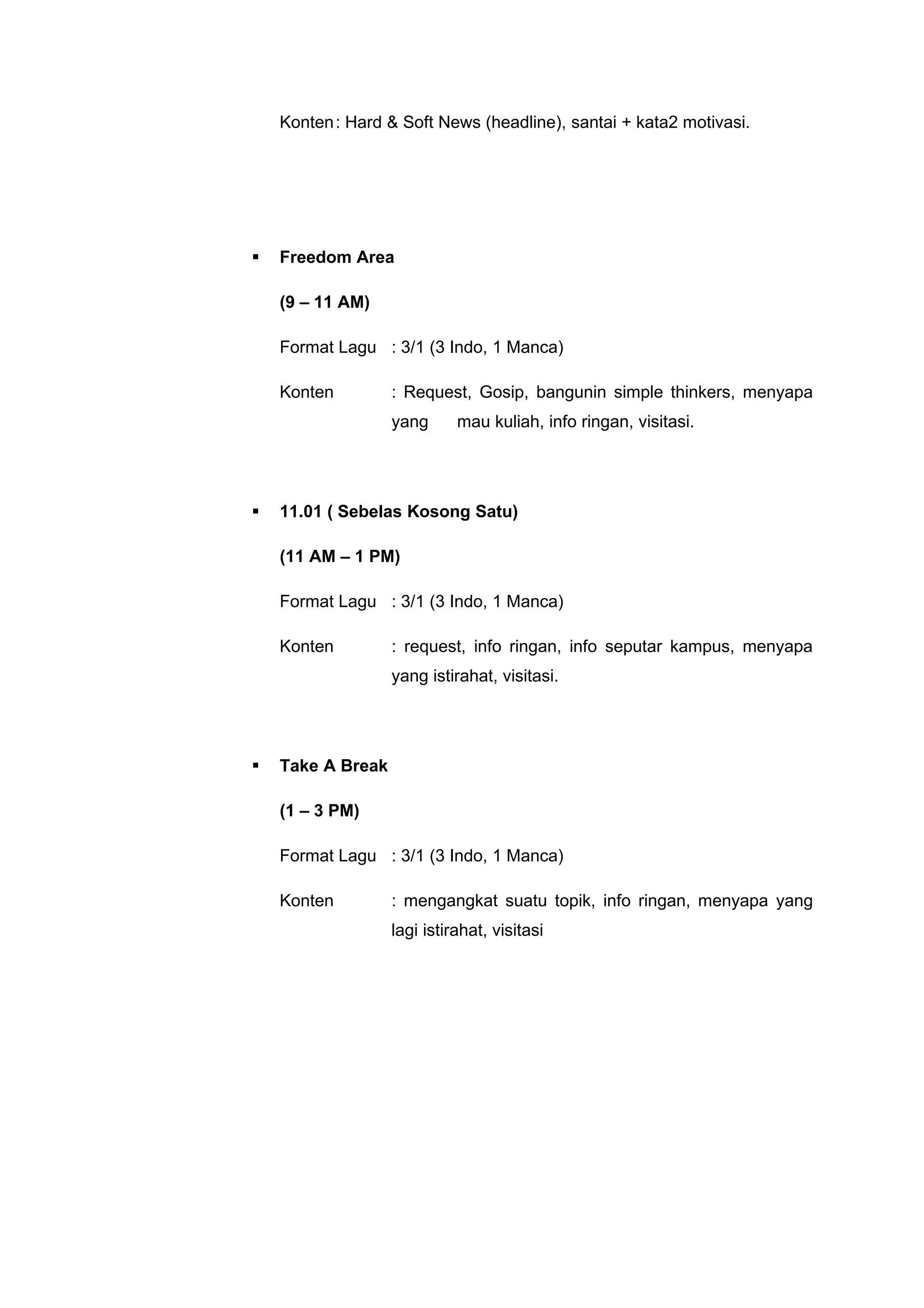 Profil radio komunitas crast fm | PDF