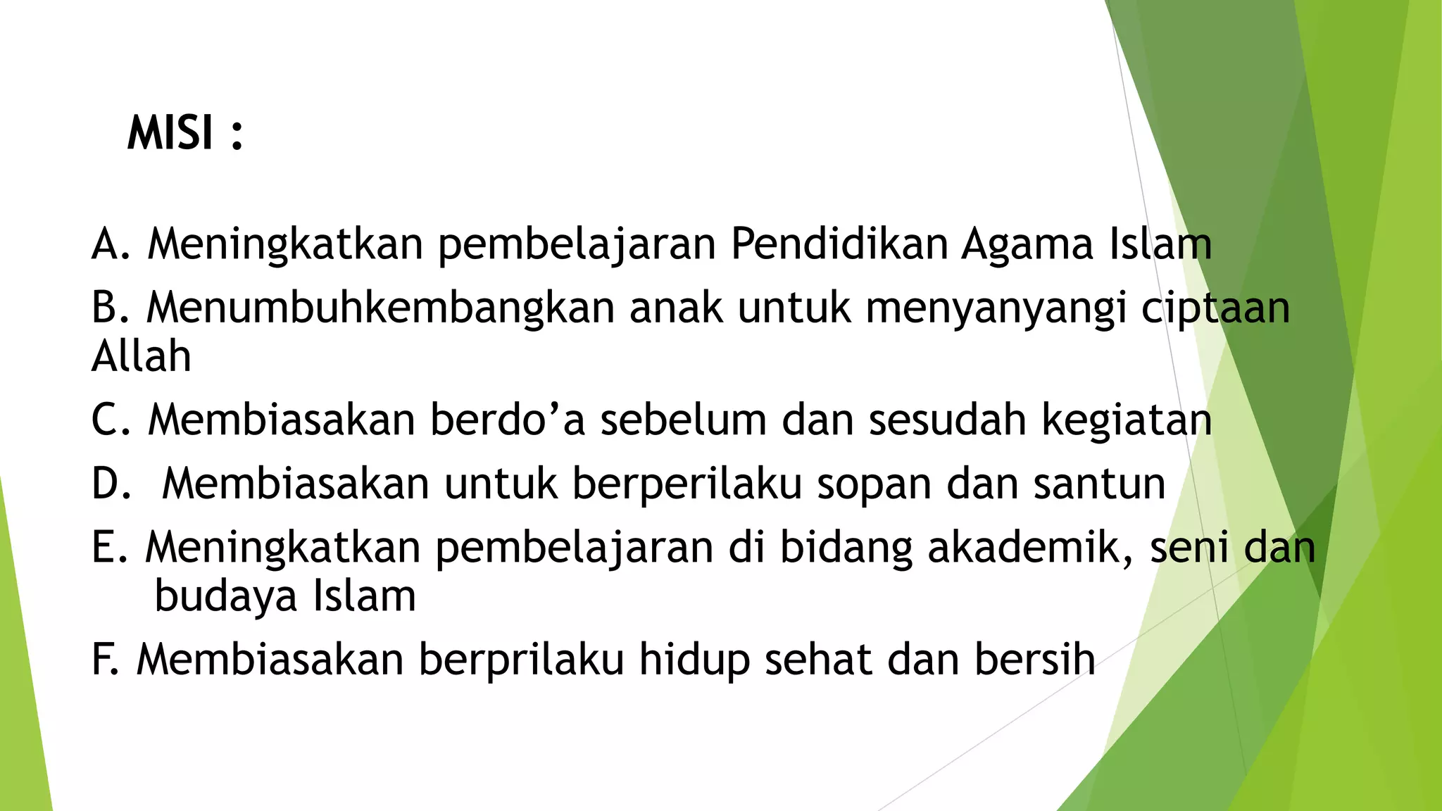 Profil raudhatul athfal (ra) al falah | PDF