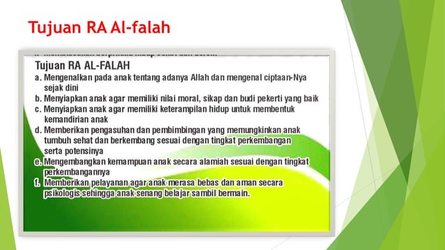 Profil raudhatul athfal (ra) al falah | PDF