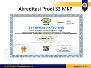 Profil S3 Manajemen dan Kebijakan Publik | PPT