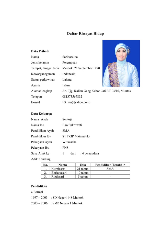 Profil sarinarulita | DOC