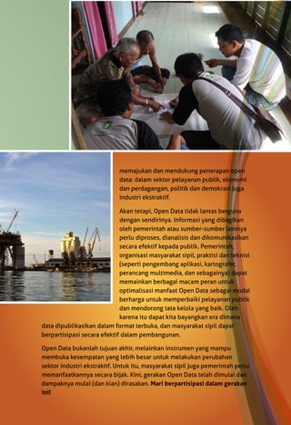 Open Data + Industri Ekstraktif | PDF