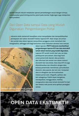 Open Data + Industri Ekstraktif | PDF