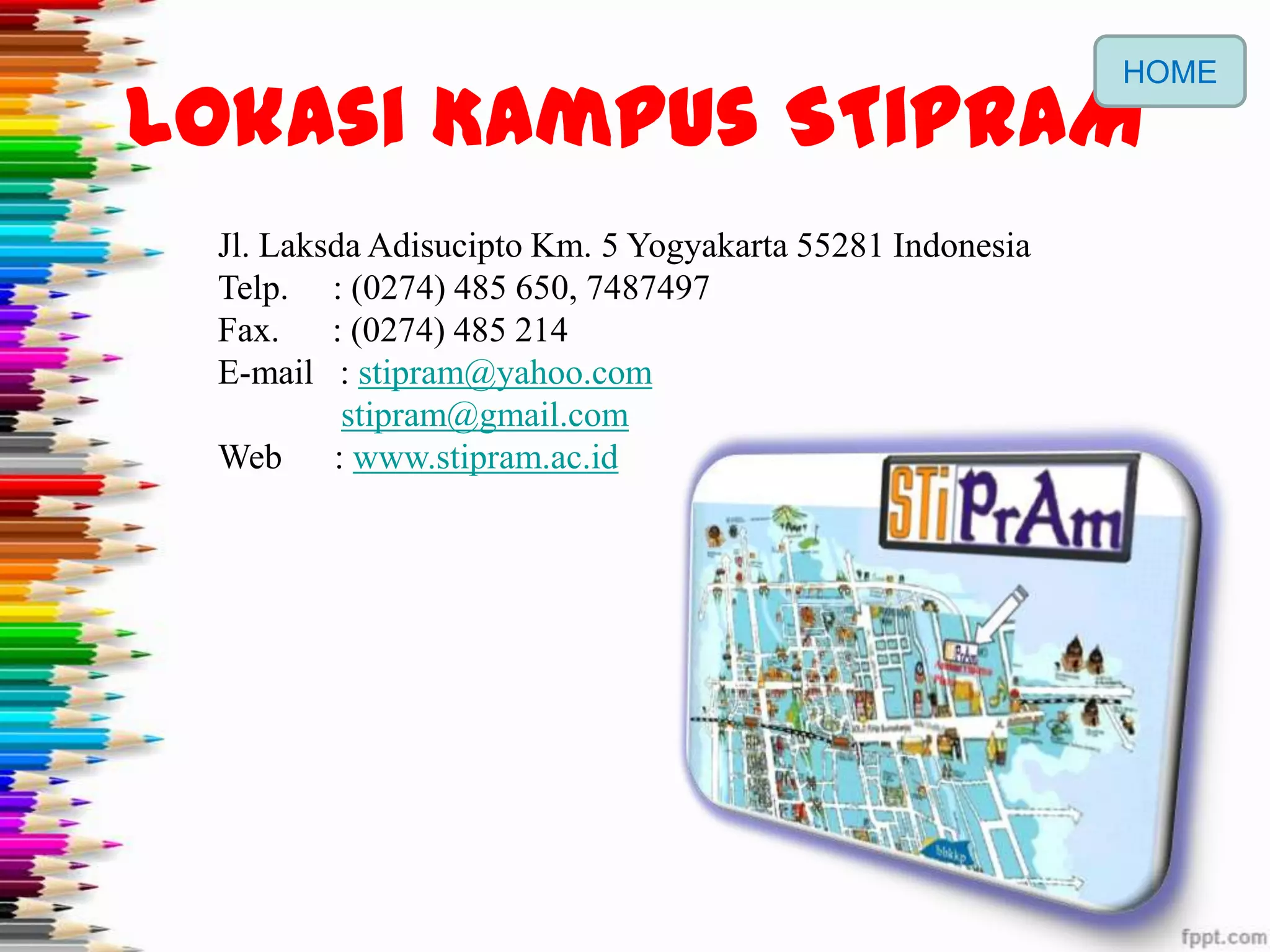 Profil sekolah tingggi pariwisata ambarrukmo yogyakarta (stipram) | PPTX