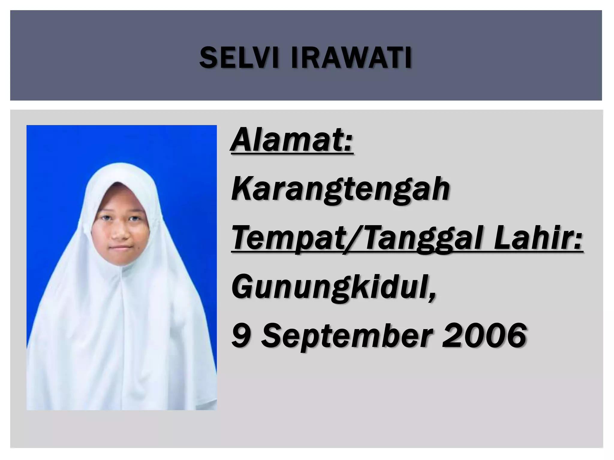 PROFIL SISWA KLS 9.pptx