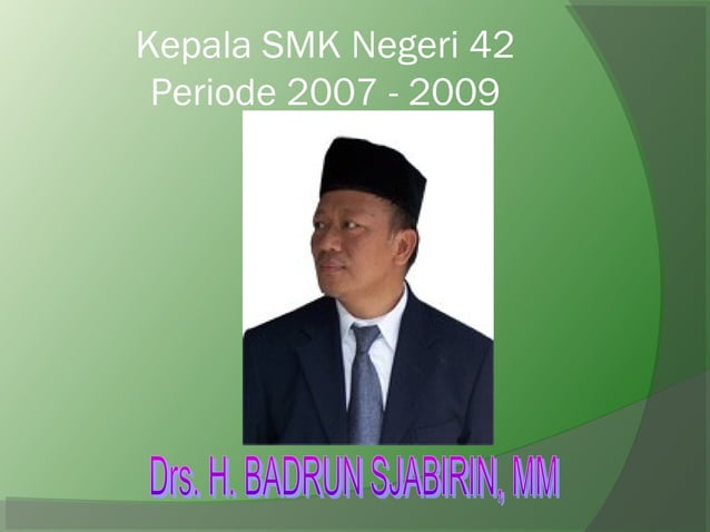Profil SMK Negeri 42 Jakarta 2010 | PPS