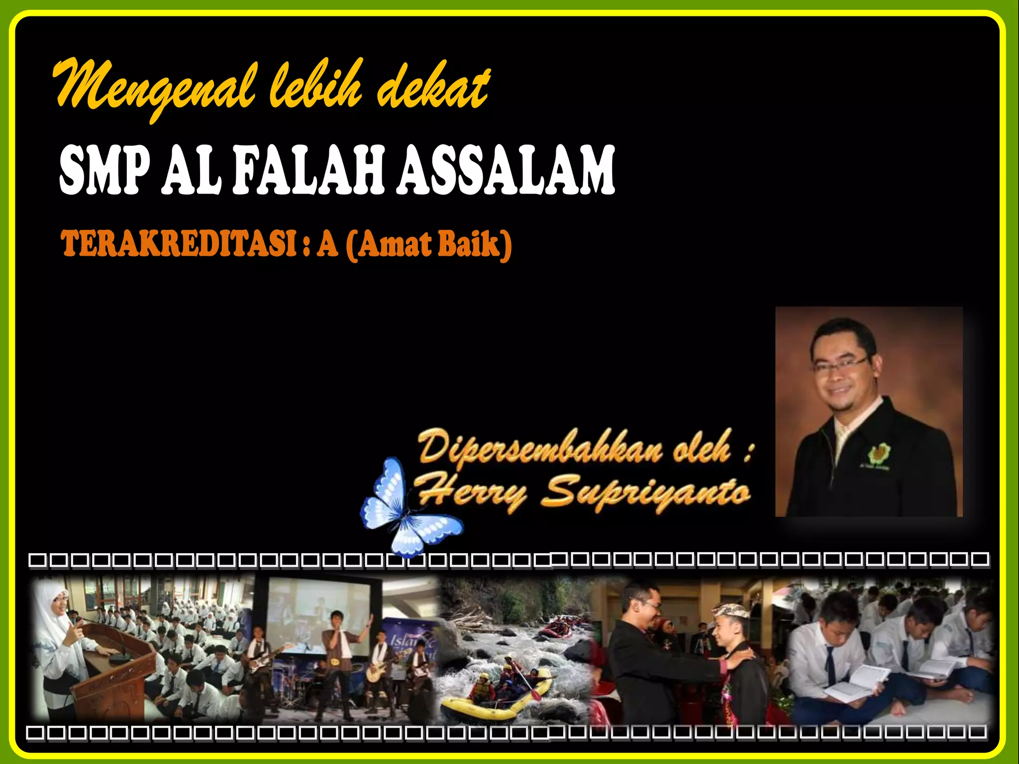 Slides Profil Sekolah SMP Al Falah Assalam Waru Sidoarjo | PPSX