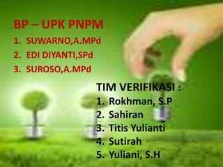 Profil upk terbaru | PPT