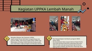 PROFIL UPPKA LEMBAH MANAH kelurhan mojosongo | PPT