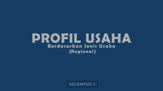 Profil Usaha di berbagai bidang. Manajemen Bisnis | PPTX