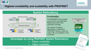 PROFINET in process - Peter Brown | PPT