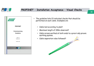 Profinet network qualification - Peter Thomas | PDF | Computer ...