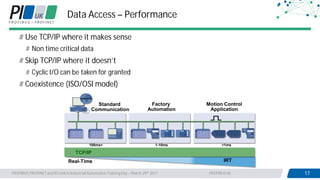 PROFINET of Things, IIoT and Industry 4 - Derek Lane | PPT
