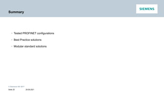 Profinet PA network topologies ggfffdgfg | PPT