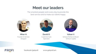 Pitch Deck of project PROFI | PPTX