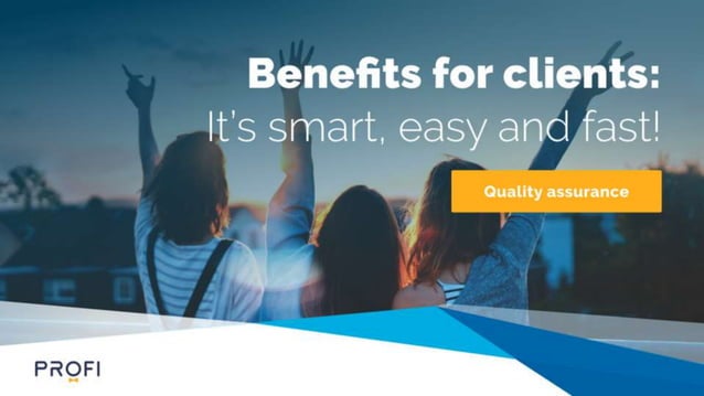 Pitch Deck of project PROFI | PPTX