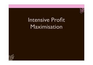 Profit Maximisation: the best incentive? | PDF