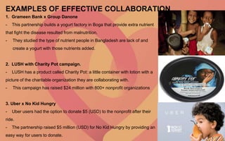 Profit and nonprofit collaboration | PPTX