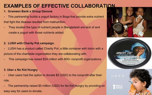 Profit and nonprofit collaboration | PPT