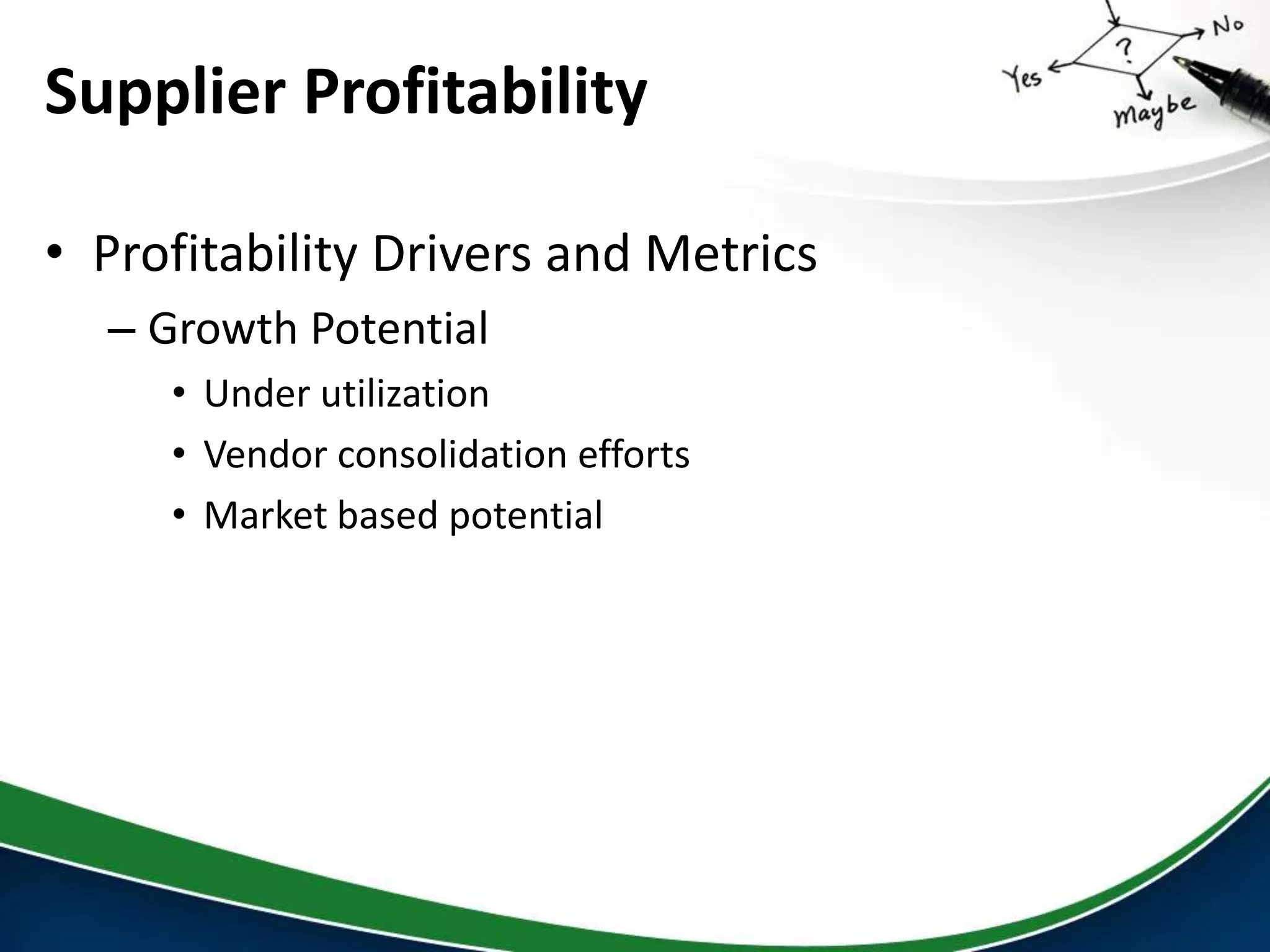 Profitability analysis | PPTX