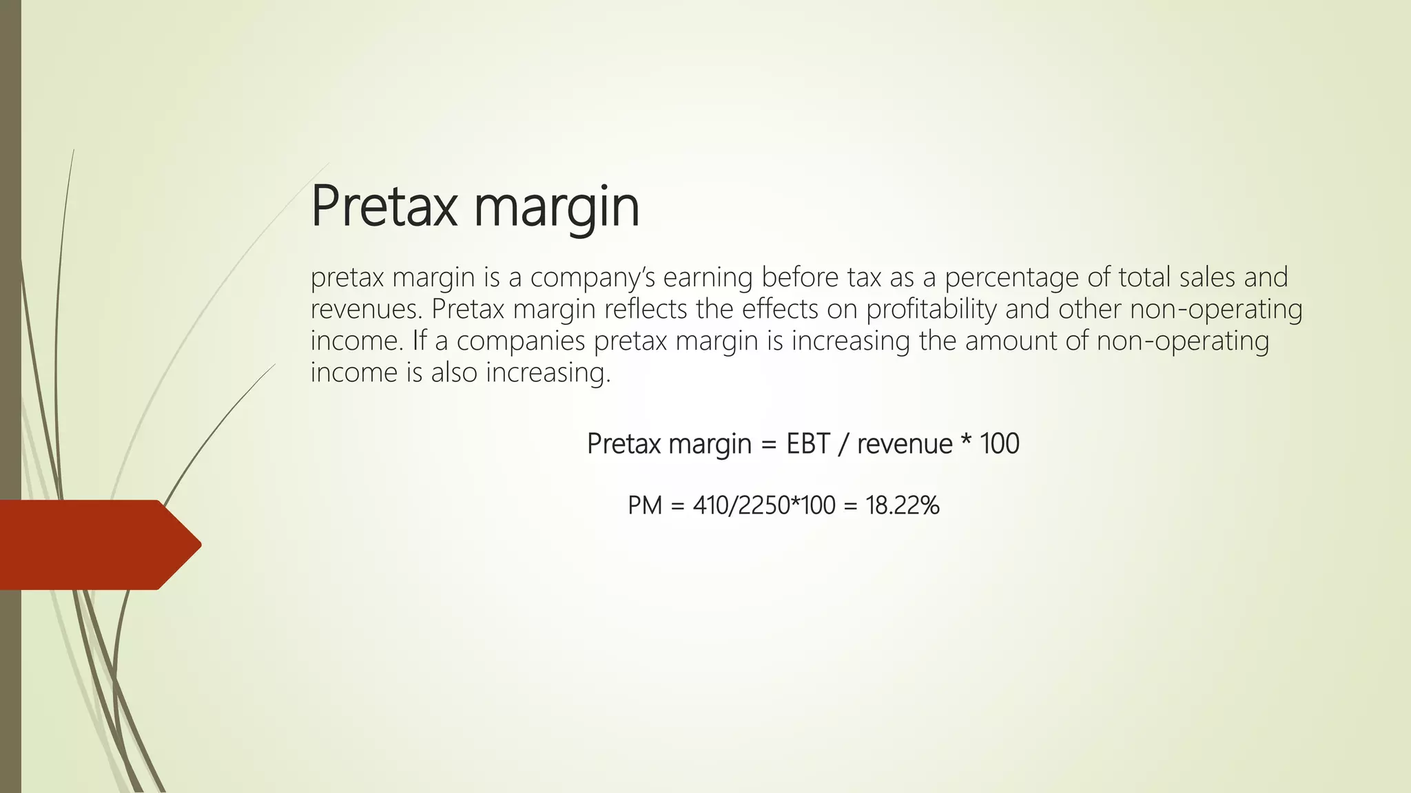 Profitability Ratio Analysis | PPTX